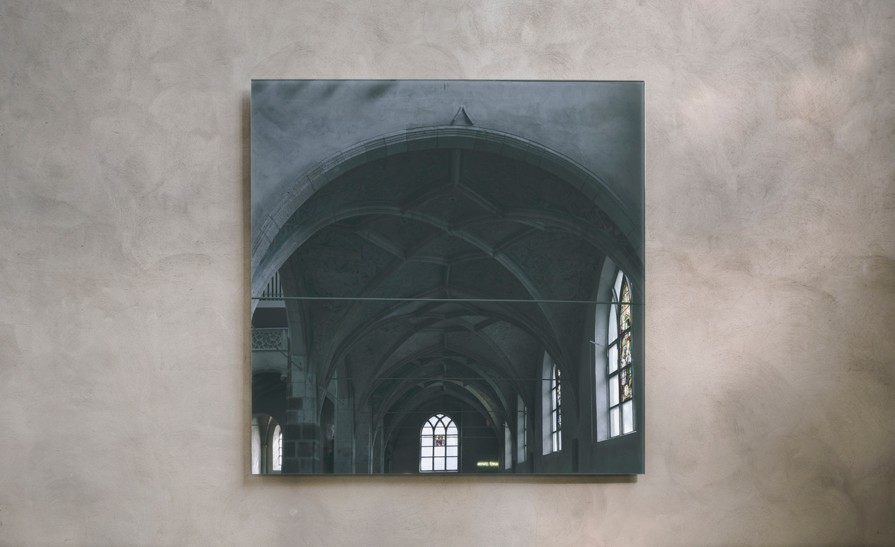 Installation von Gerhard Richter in Kunst-Station Sankt Peter ...