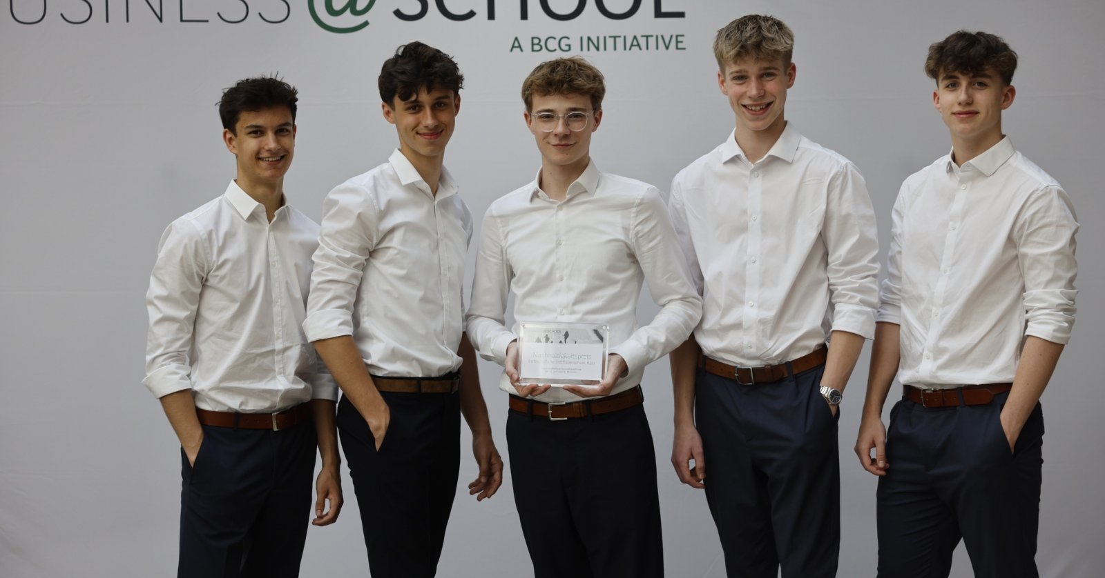 Team der LFS Köln gewinnt Nachhaltigkeitspreis