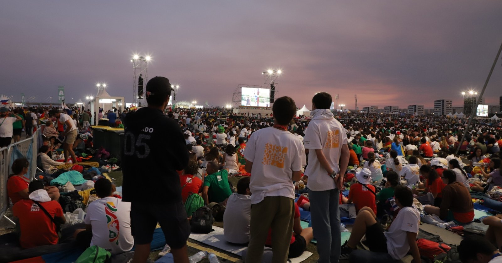 37. Weltjugendtag: 450 Pilger aus dem Erzbistum Köln feiern mit dem Papst