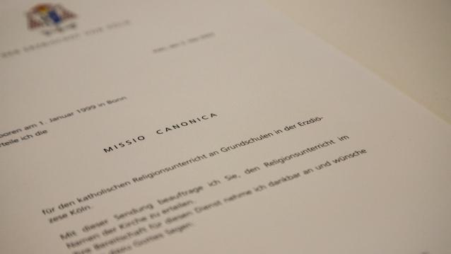 Neue „Missio canonica“-Ordnung für das Erzbistum Köln | Erzbistum Köln