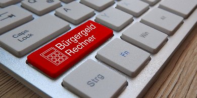 Bürgergeld-Rechner der Caritas: einfach, anonym, werbefrei