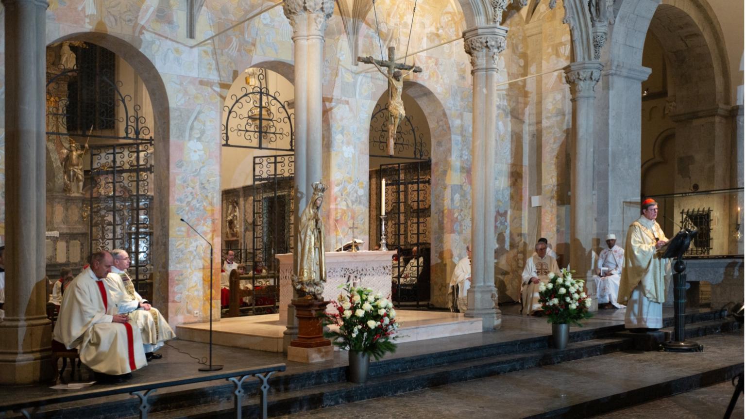 Wiedereröffnung von Sankt Pantaleon in Köln