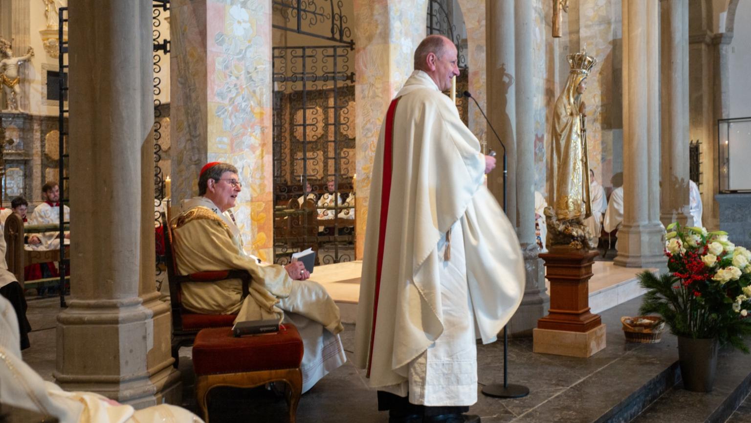 Wiedereröffnung von Sankt Pantaleon in Köln