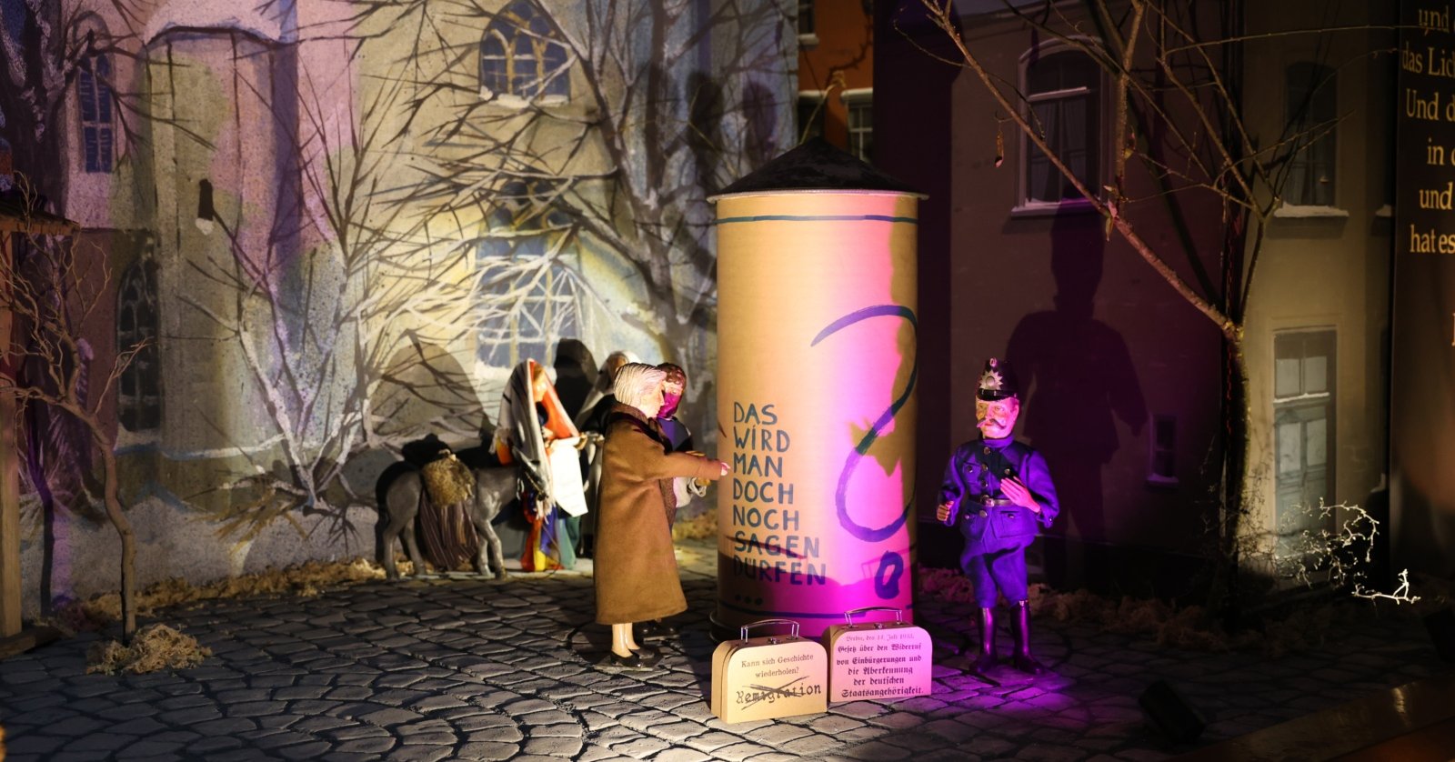 Eine neue Figur für die Milieukrippe in St. Maria in Lyskirchen