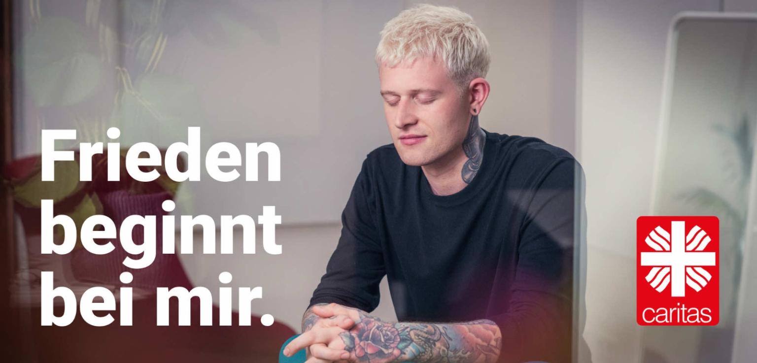 Start der Caritas-Kampagne 2024: „Frieden beginnt bei mir“