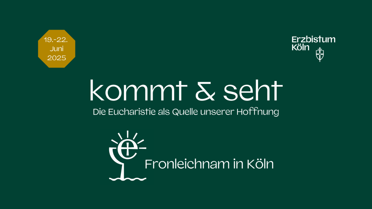 Großes Glaubensfest „Kommt und seht“ in Köln